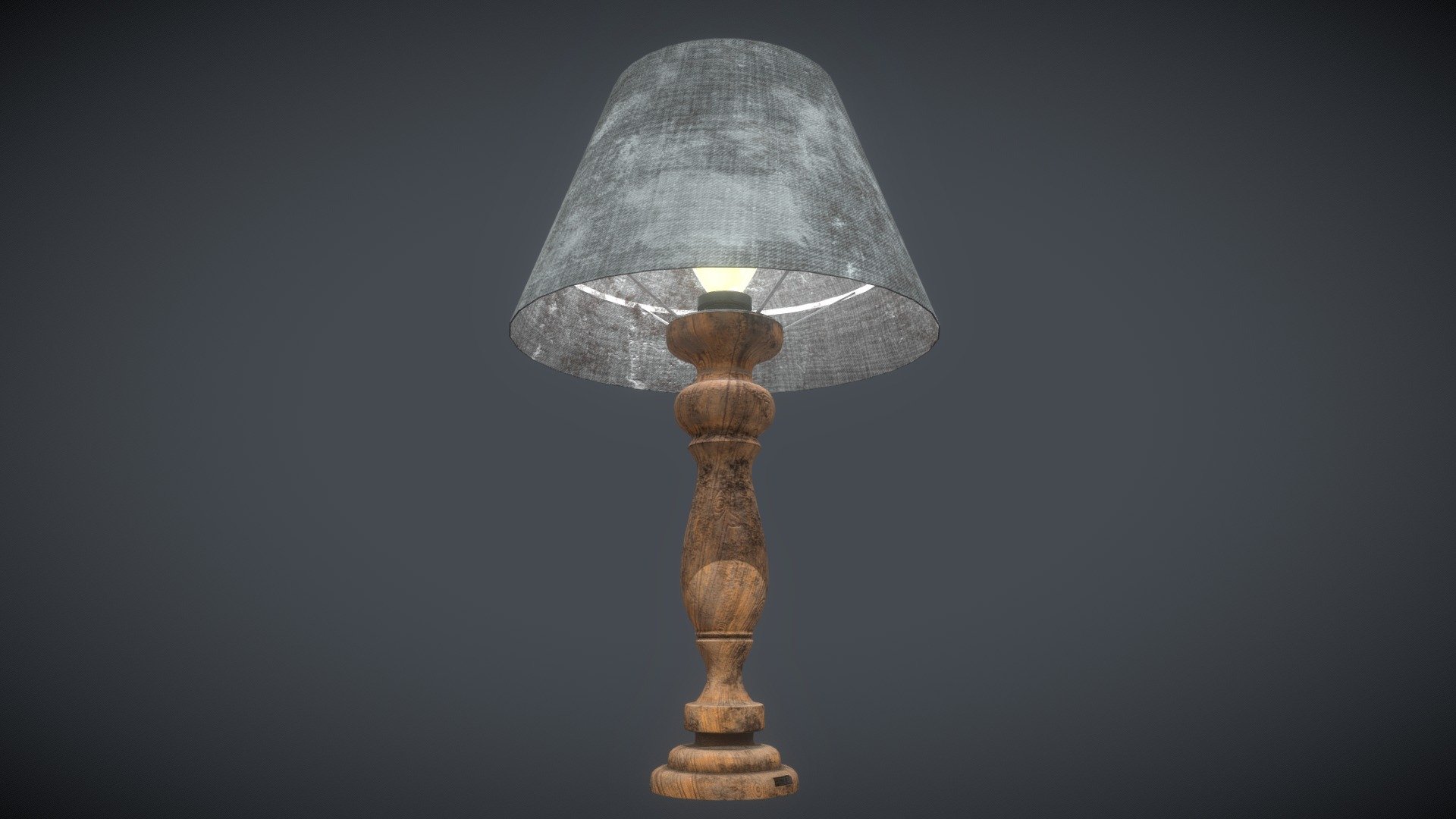 Table Lamp - Download Free 3D model by Darren McNerney 3D ...