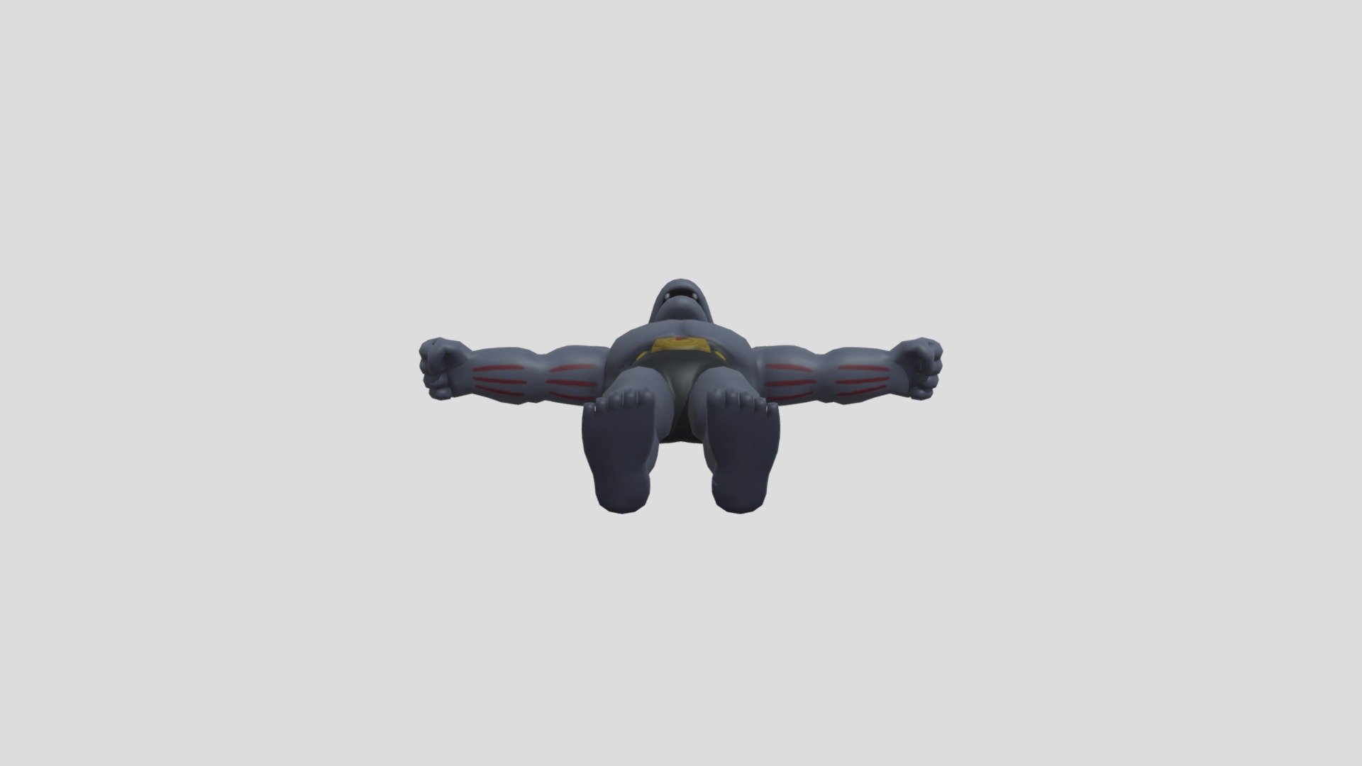 Machoke - 3D model by paulchaves133 [f2b6247] - Sketchfab