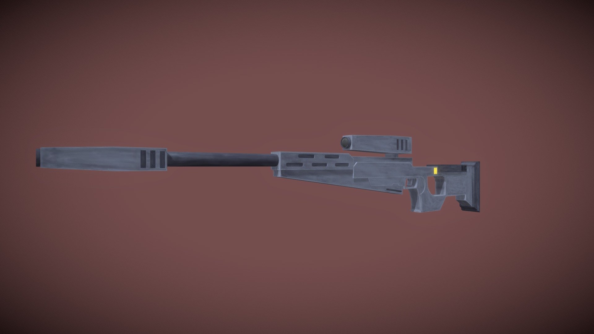 Gar Saxon Sniper Rifle - 3D model by Eddie Roach (@eddie.roach ...