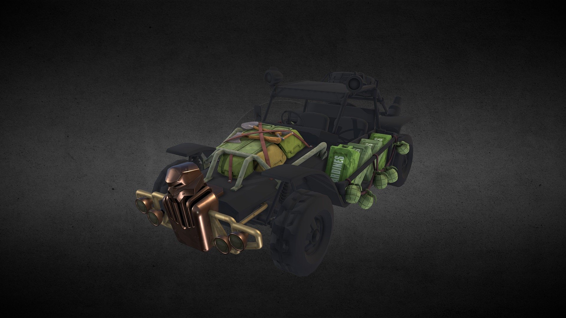 Wraith Props 01 - 3D model by Andrew Phelan (@korphaeron99) [f2b7d27 ...
