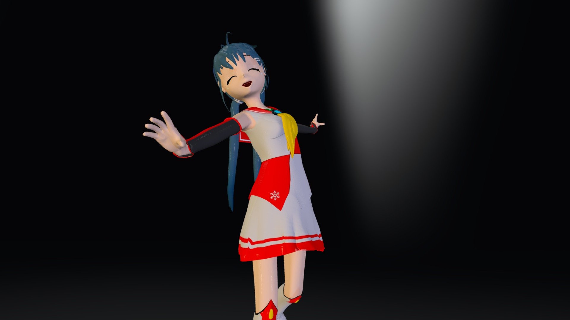 Nakane Eri (Imagine-chan V2) 2014 Christmas VER - 3D model by imgvertex ...