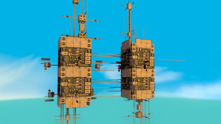 Superstructure 3D models - Sketchfab