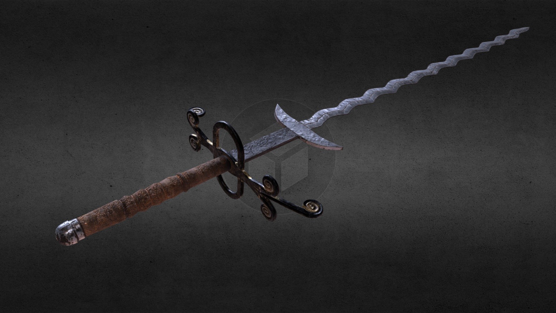 Flamebrand Sword - 3D model by GwynHL [f2bcafe] - Sketchfab