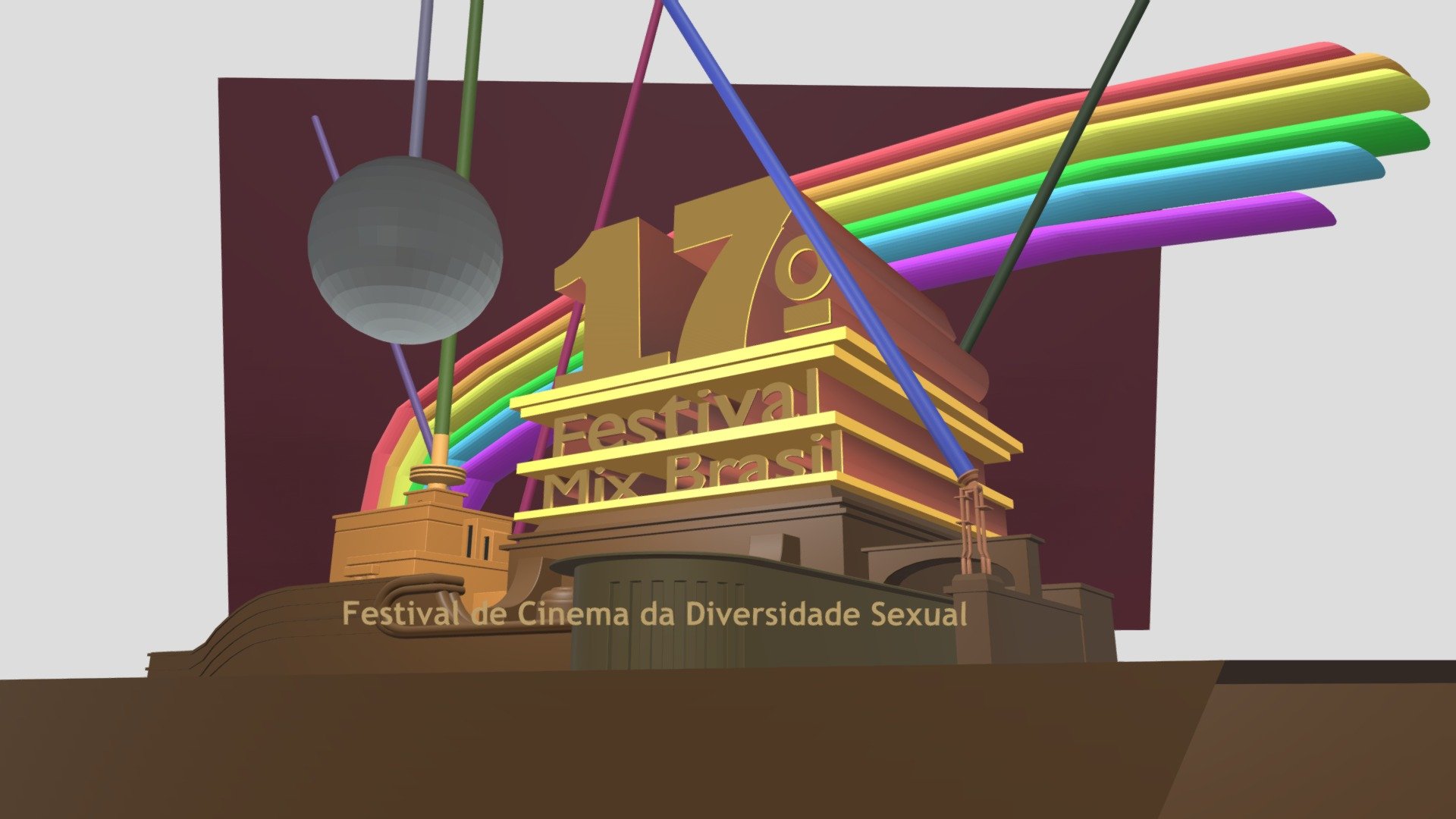 17 Festival Mix Brasil Logo Remake - Download Free 3D model by Giactube ...