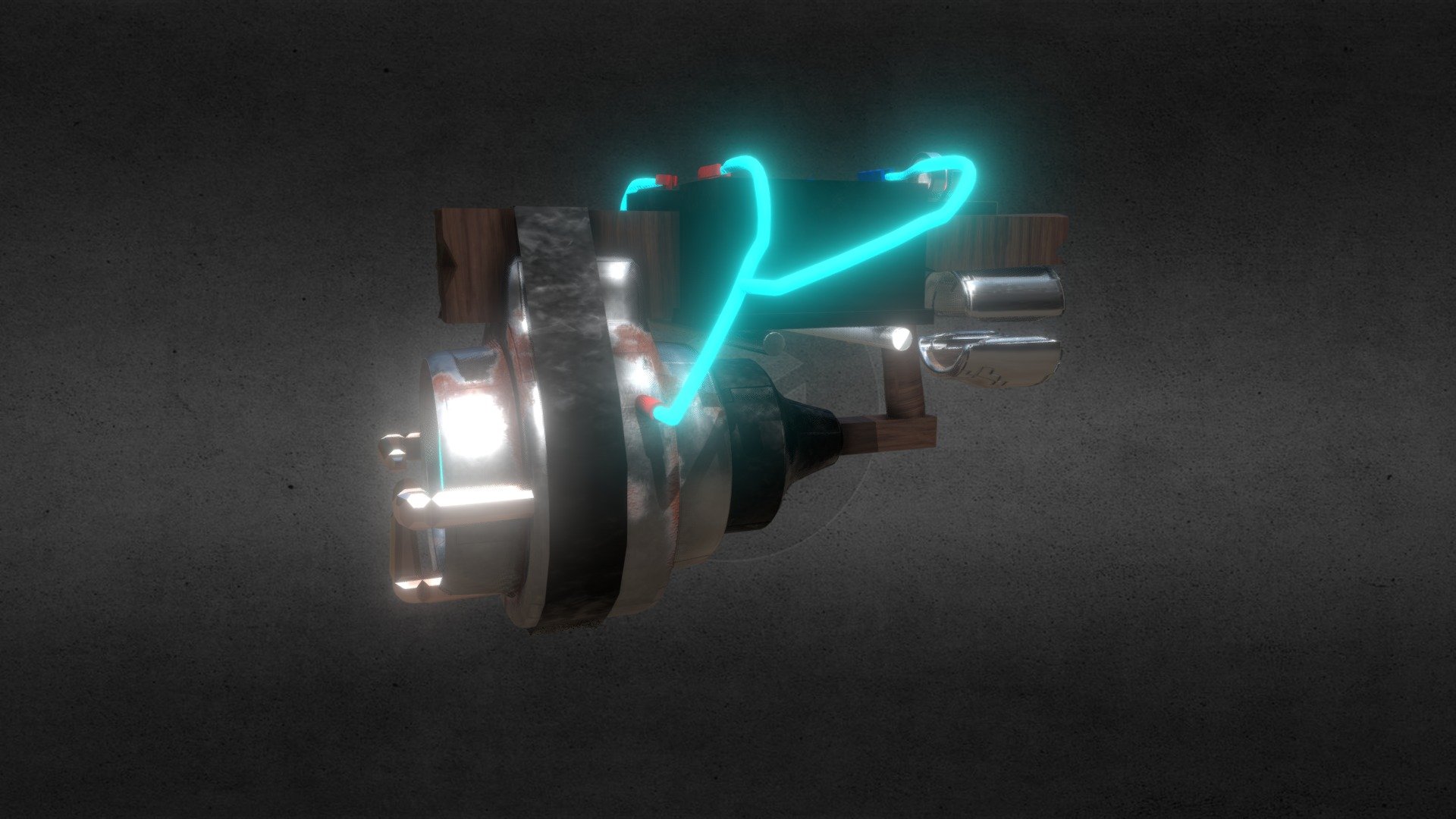 POWER HOUSE CANNON prototype - Download Free 3D model by Fred Drabble ...