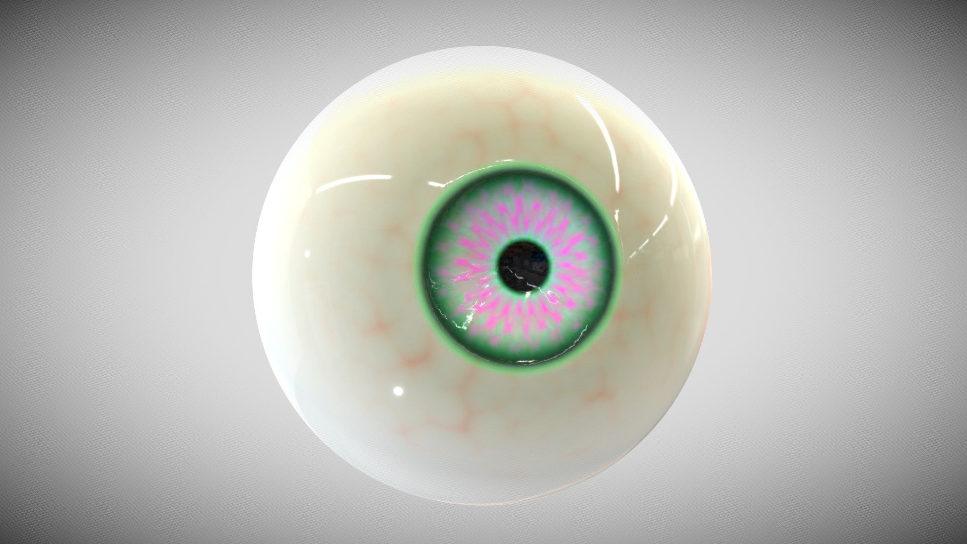 Eye Low Poly Free Cute Eyeballs - Download Free 3D model by ...