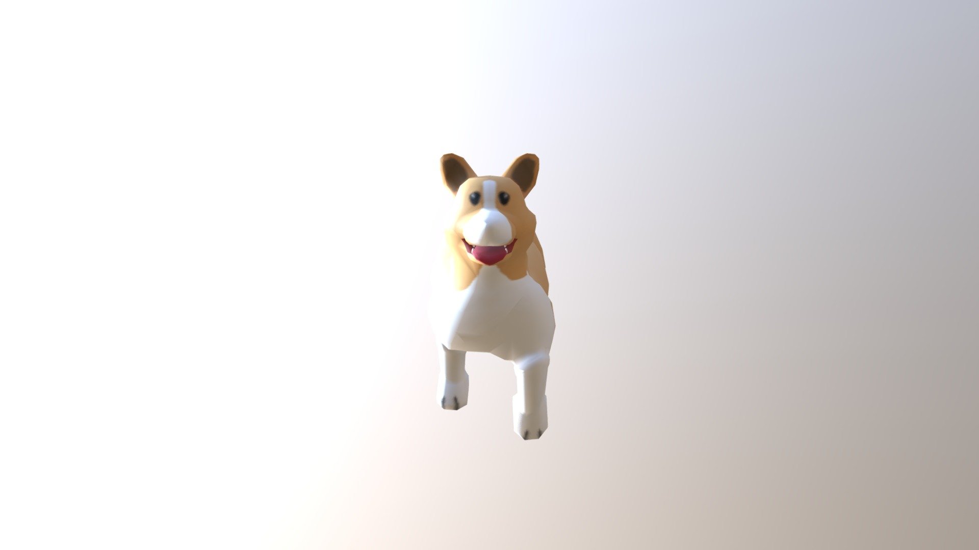 Corgi - 3D model by Andy (@davenWang) [f2bf578] - Sketchfab