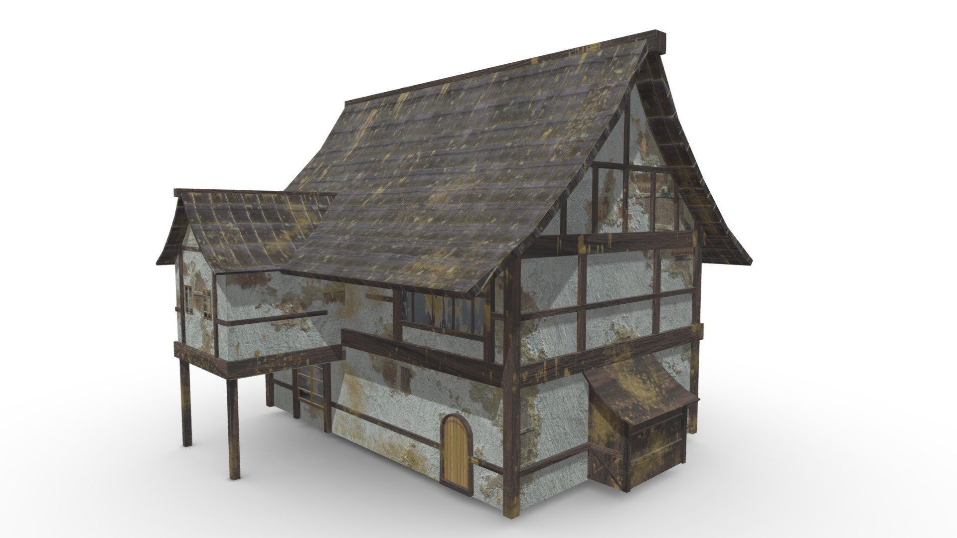 Medieval House - Download Free 3D model by unrealmahin [f2c0181 ...