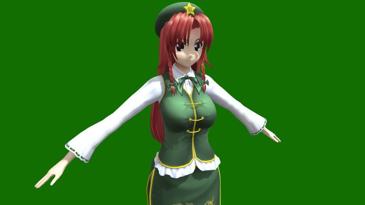 Touhou 3d Models Sketchfab