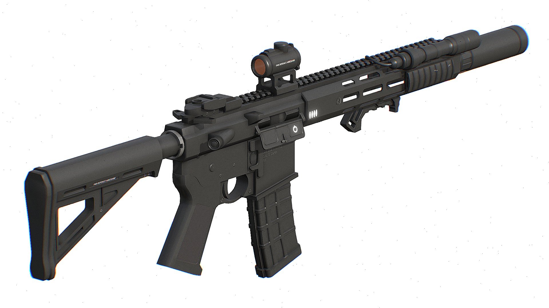 Ar15 Mod I - 3D model by momsboxtv [f2c110a] - Sketchfab