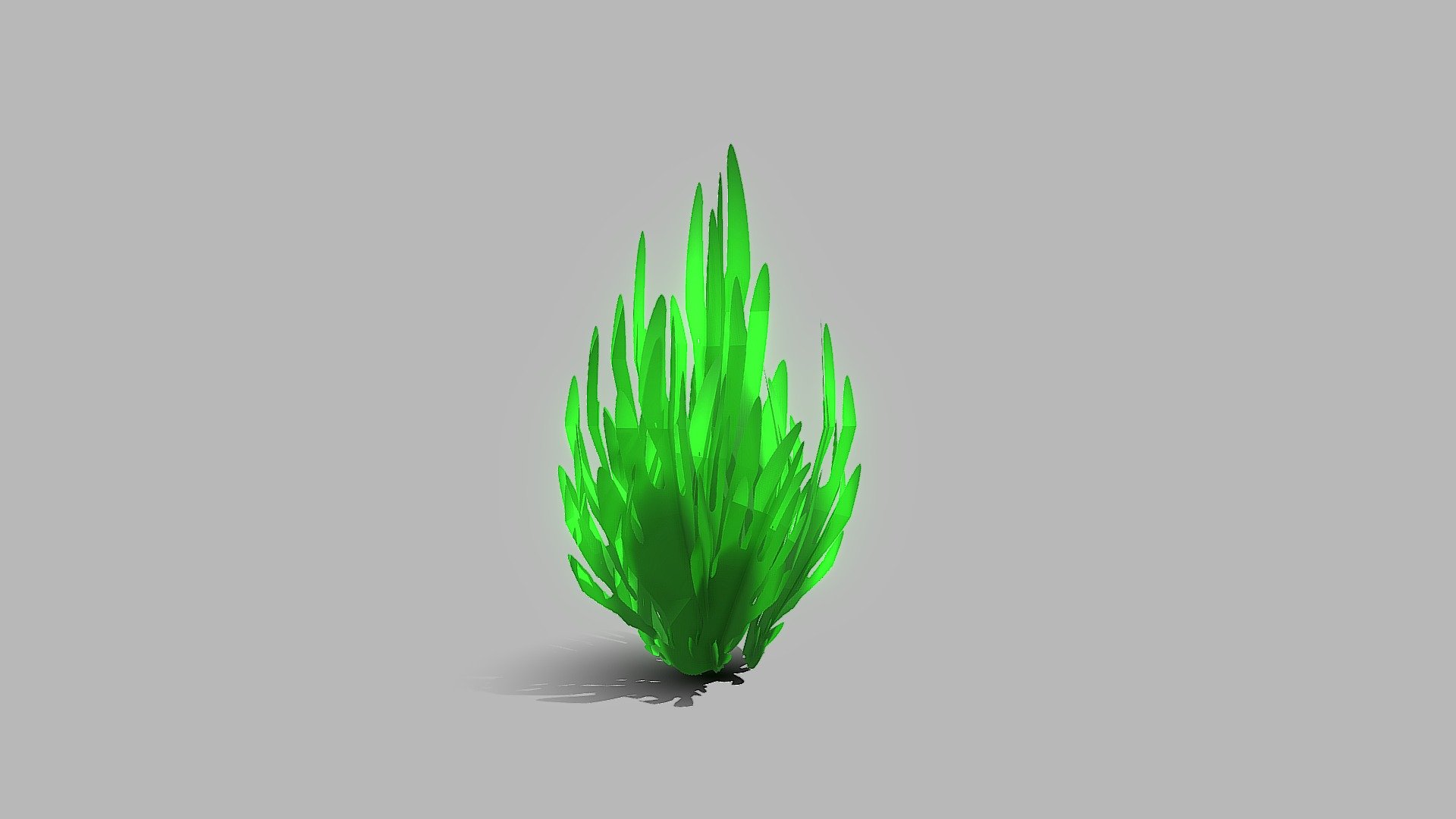 Stylized Tropical Grass - No.2 - 3D model by Natural_Disbuster ...