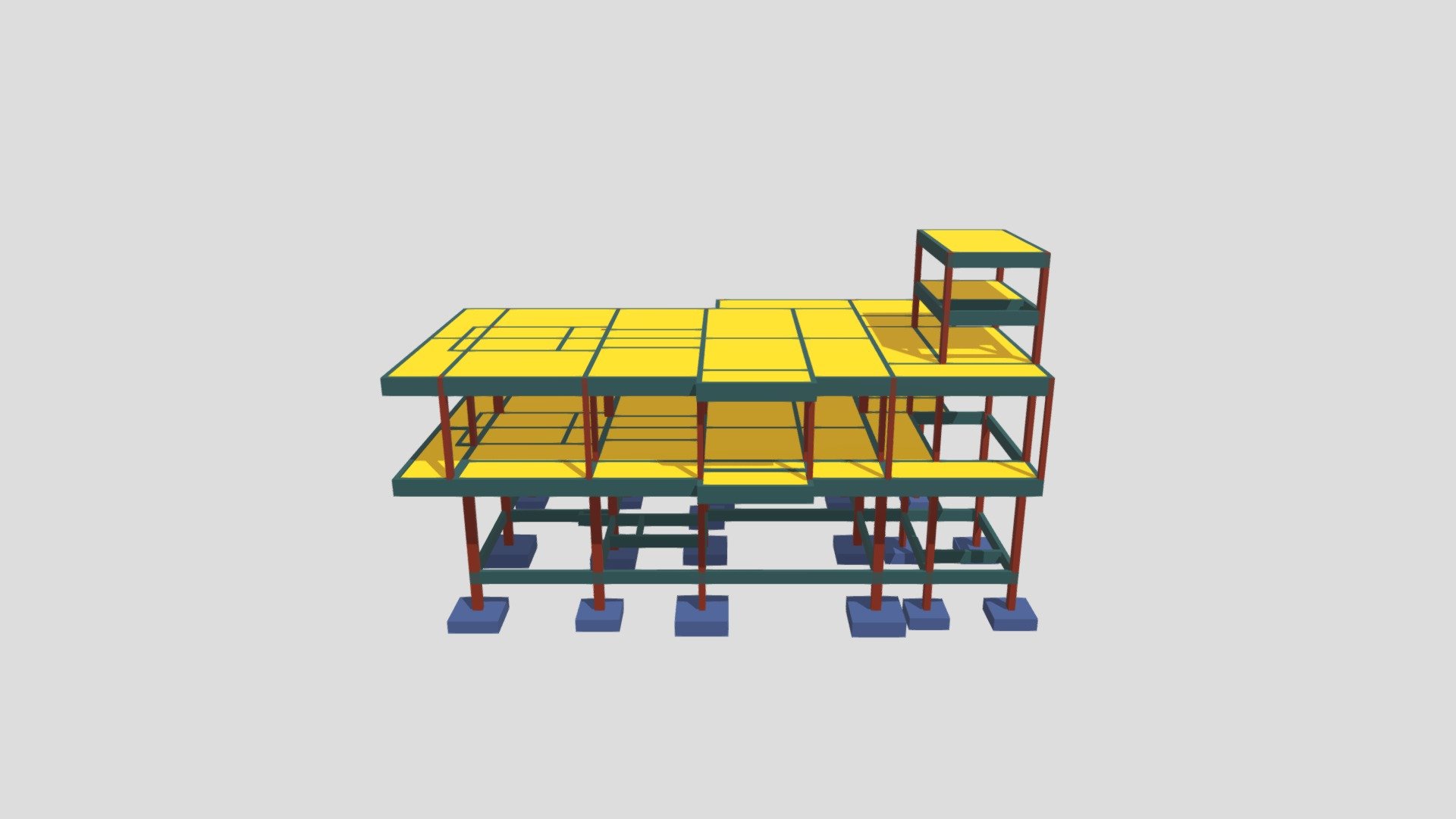 3D ESTRUTURA - Download Free 3D model by dcalkengenharia [f2c2dc7 ...