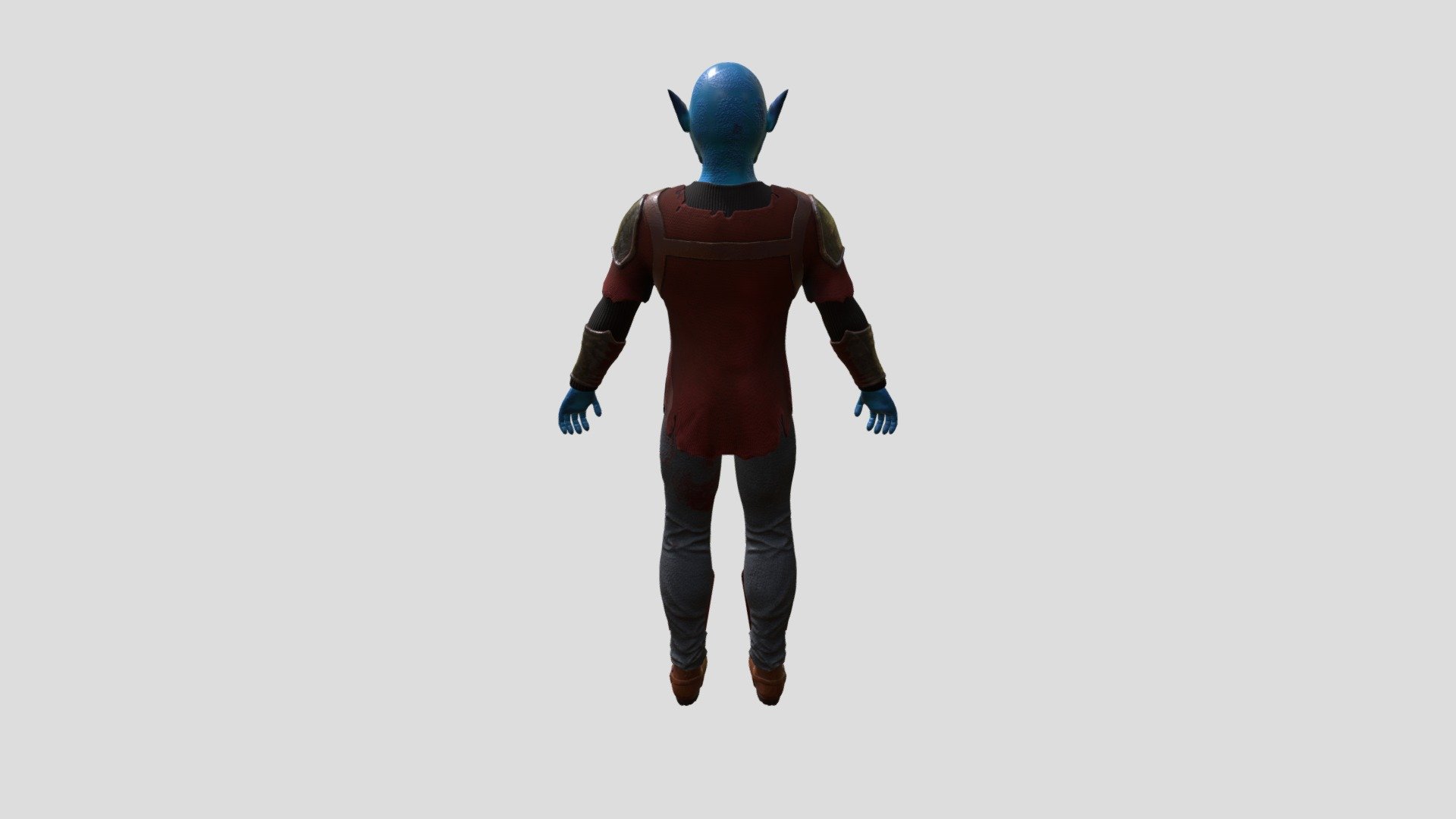 Alien character model - Raxum - 3D model by EuanBomphray [f2c36e7 ...