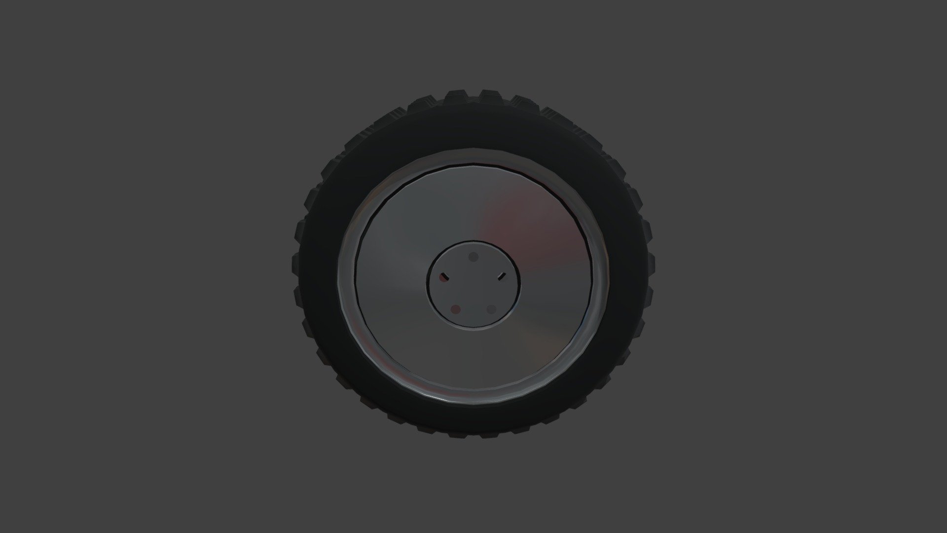 Free Low-Poly Treaded Tire - Download Free 3D model by TepidGames ...