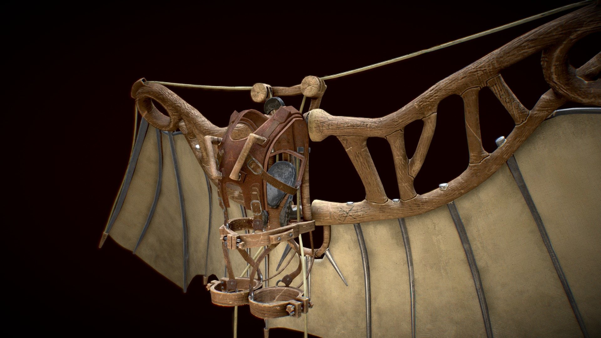The Flying Machine Mk.II - 3D model by Senne Vanhoutte (@SenneVanhoutte ...