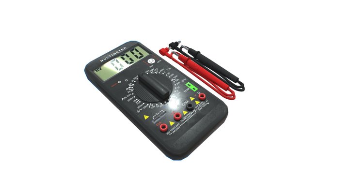 Voltmeter 3D models - Sketchfab
