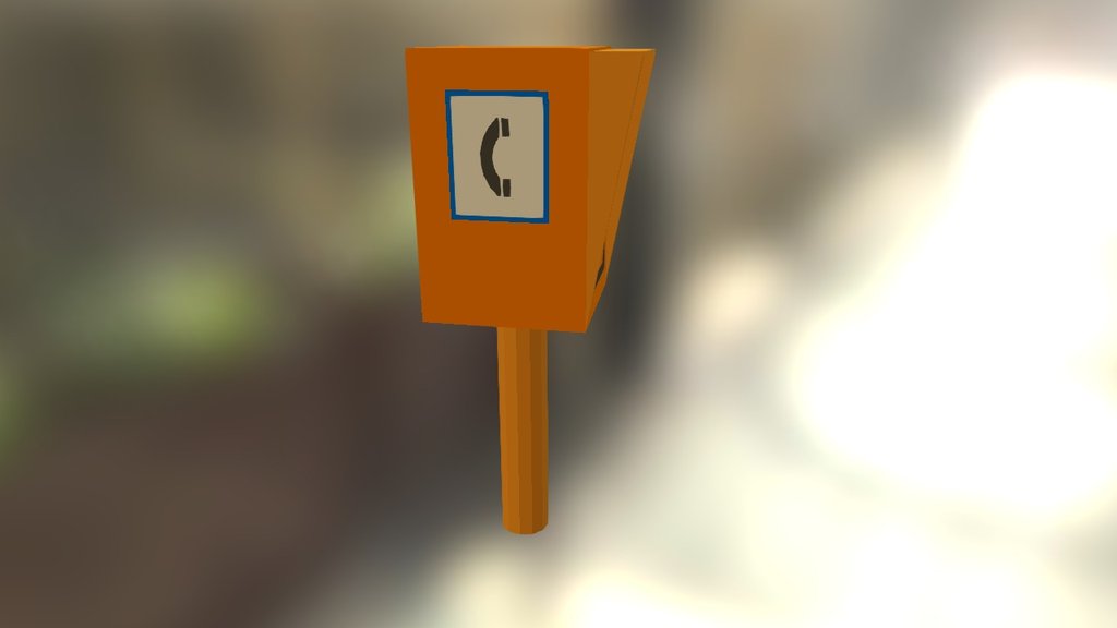 Emergency Call - 3D model by chiaotm [f2c6d69] - Sketchfab