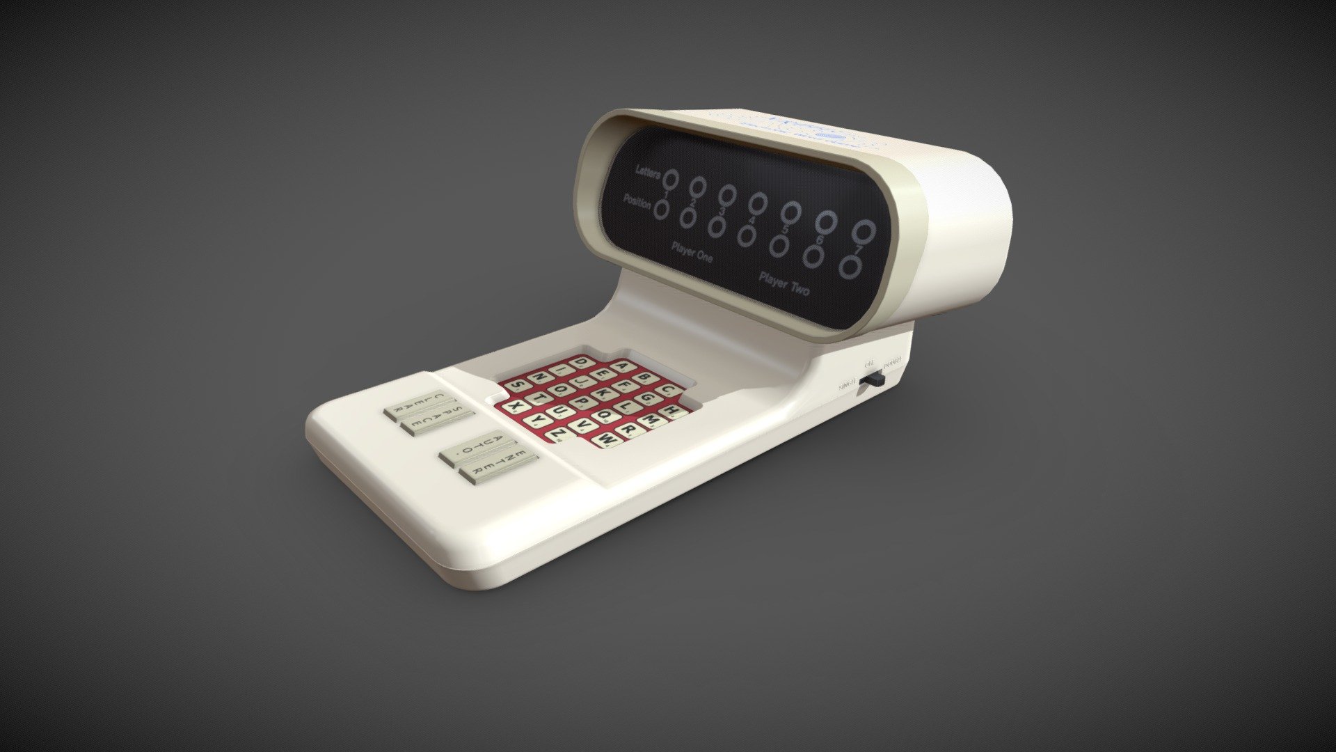 Scrabble Sensor Electronic Word Game - Download Free 3D model by ...