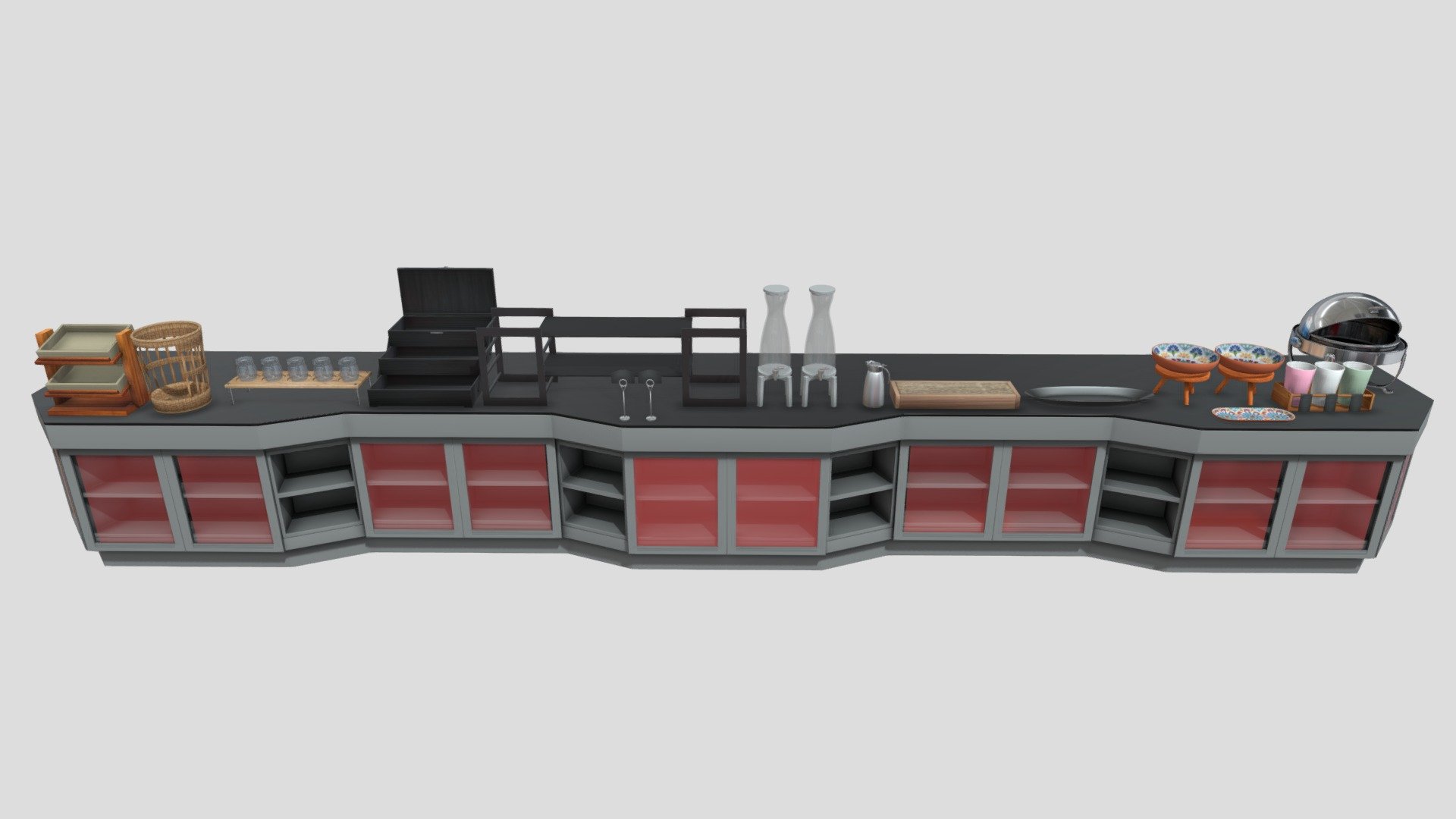 Freetown Buffet - 3D model by merlinbuffetsystems (@merlinb) [f2c899b ...