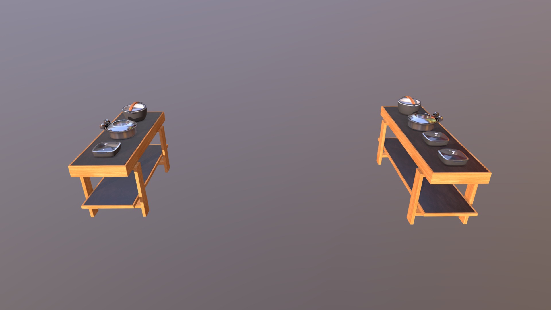 Induction Table 44440-00 , 44440-01 - 3D model by merlinbuffetsystems ...