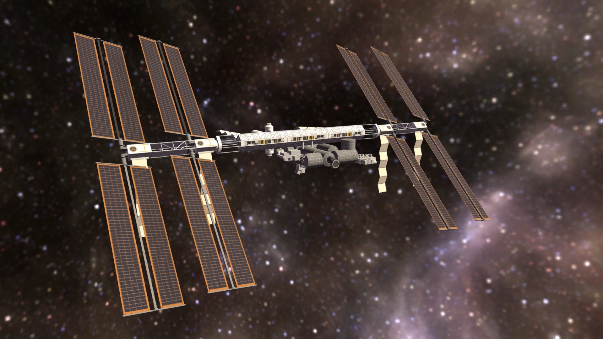 Tracks: Sci-fi Pack - ISS - 3D model by robert-lee-gardner [f2cacdf ...