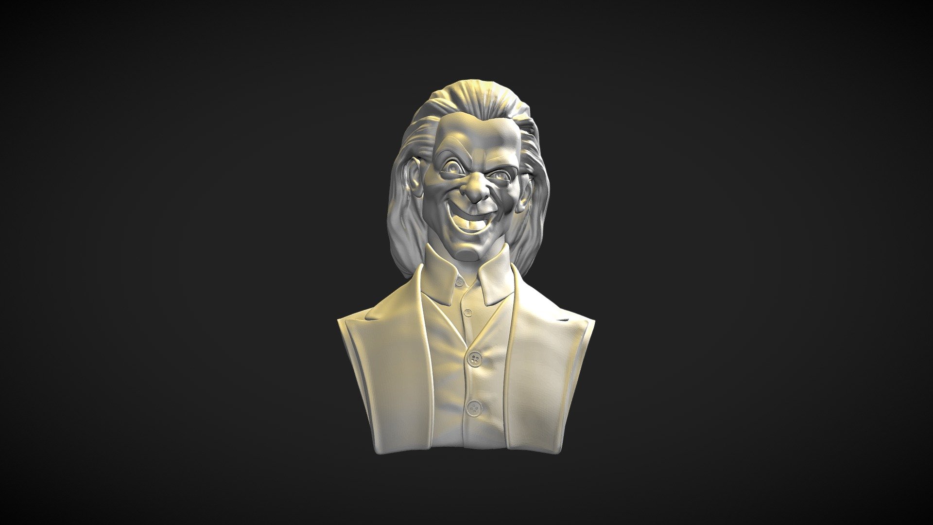 Joker Bust - 3D model by Miguelcerfau [f2cc095] - Sketchfab