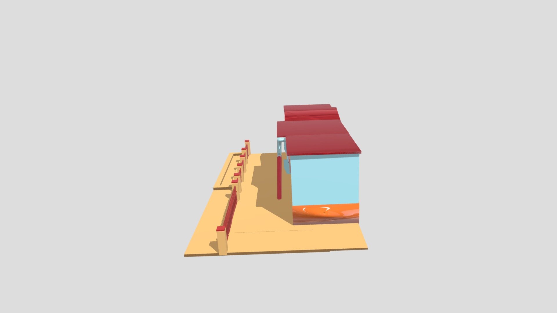 Simple Building - Download Free 3D model by Claude3003 [f2cc60f ...