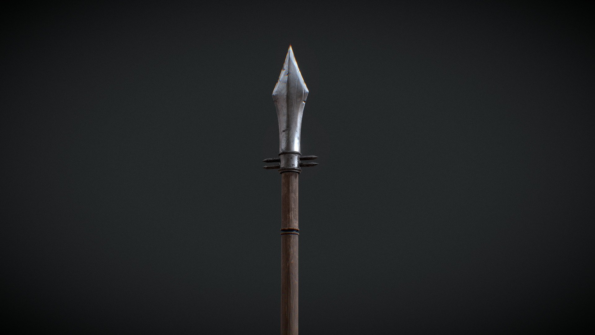 Medieval Weapon Spear -PBR- Game Ready - Buy Royalty Free 3D model by RavenLoh [f2ce2c1 ...