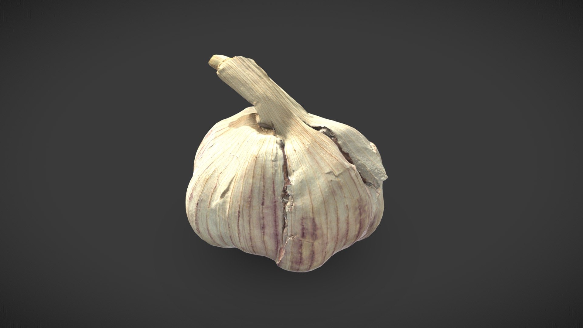 Realistic garlic - 3D model by Milkmotion Studios (@liquidtriangles ...