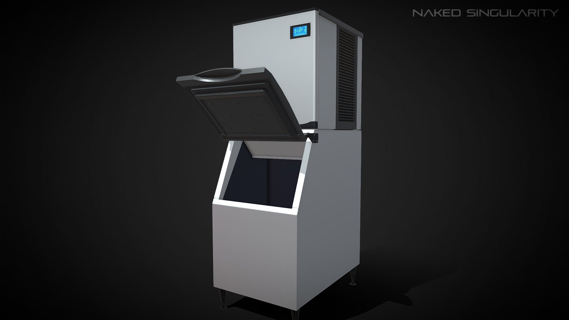 Ice Maker | Freezer Fridge Laboratory PBR - Buy Royalty Free 3D model ...