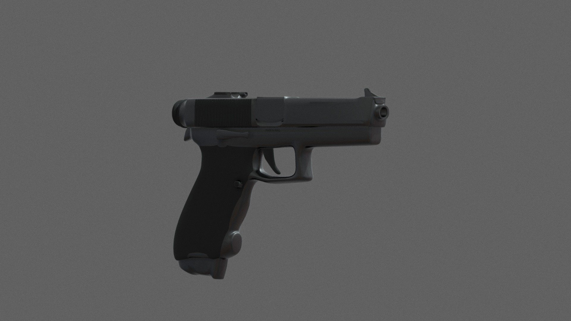 Hand Gun Pistol - Download Free 3D model by AlaPasta [f2cfbdb] - Sketchfab