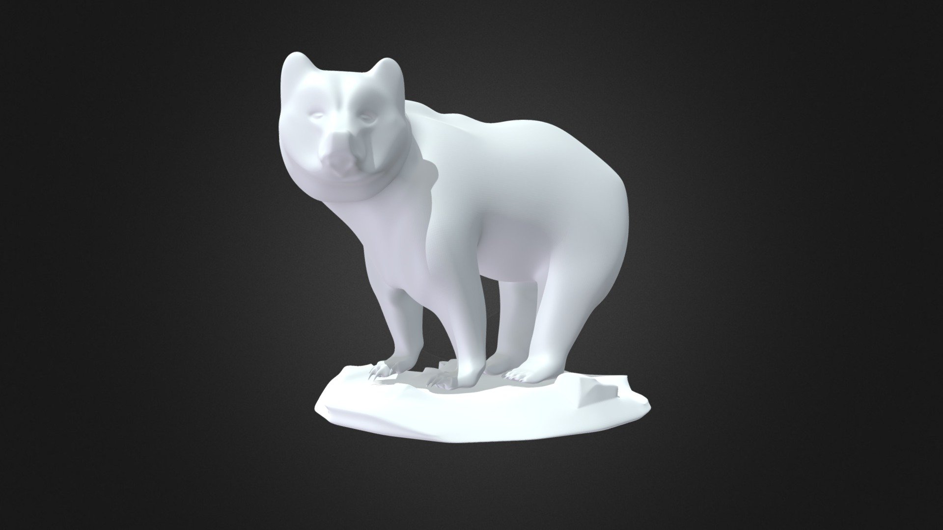 Bear sculpture - Download Free 3D model by Romilton.Peixoto [f2d07d2 ...