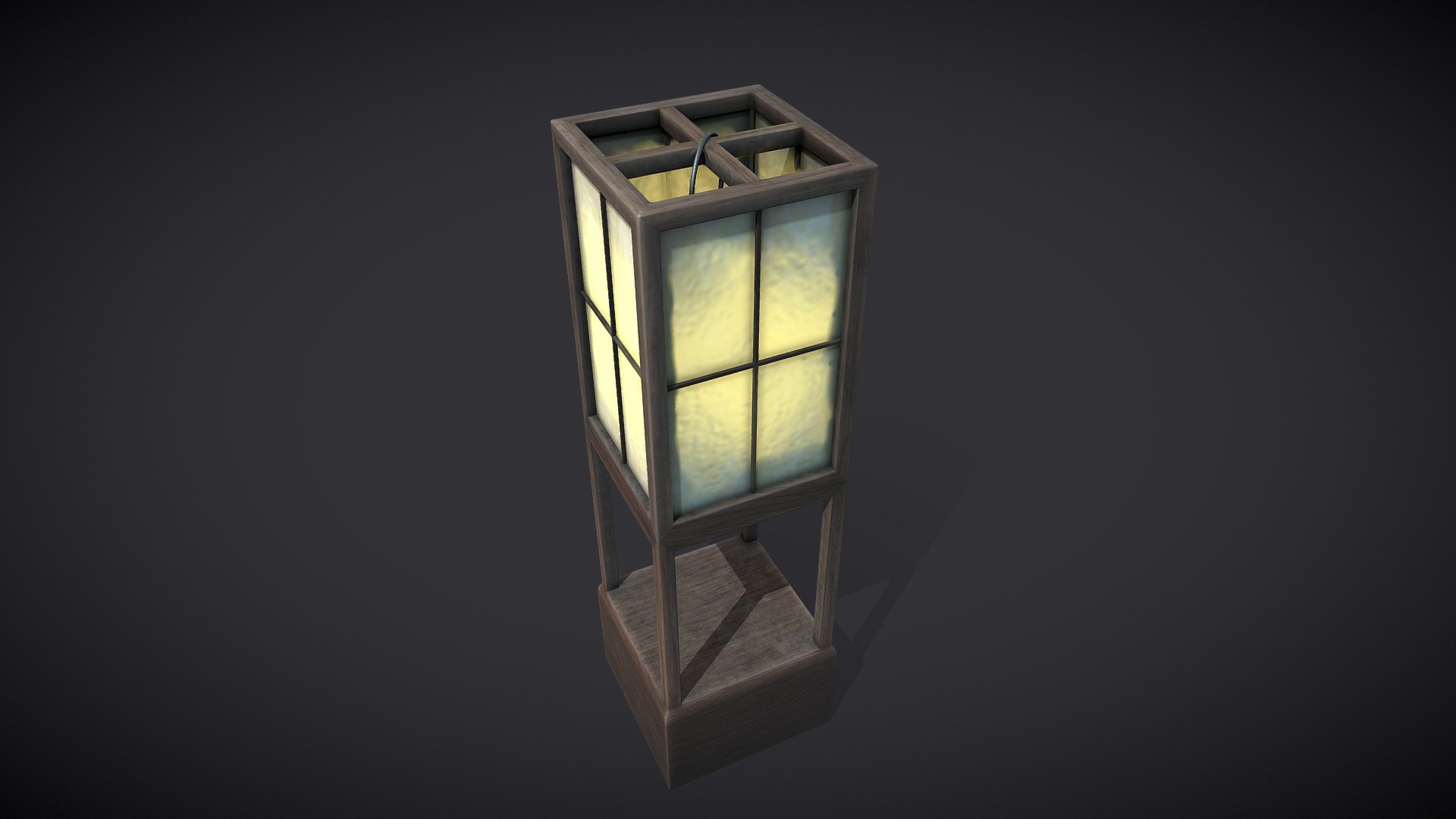Traditional Japanese House | Lamp - Buy Royalty Free 3D model by ...