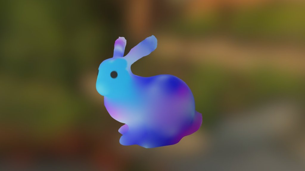 GalaxyBunny - 3D model by sanika [f2d44e2] - Sketchfab