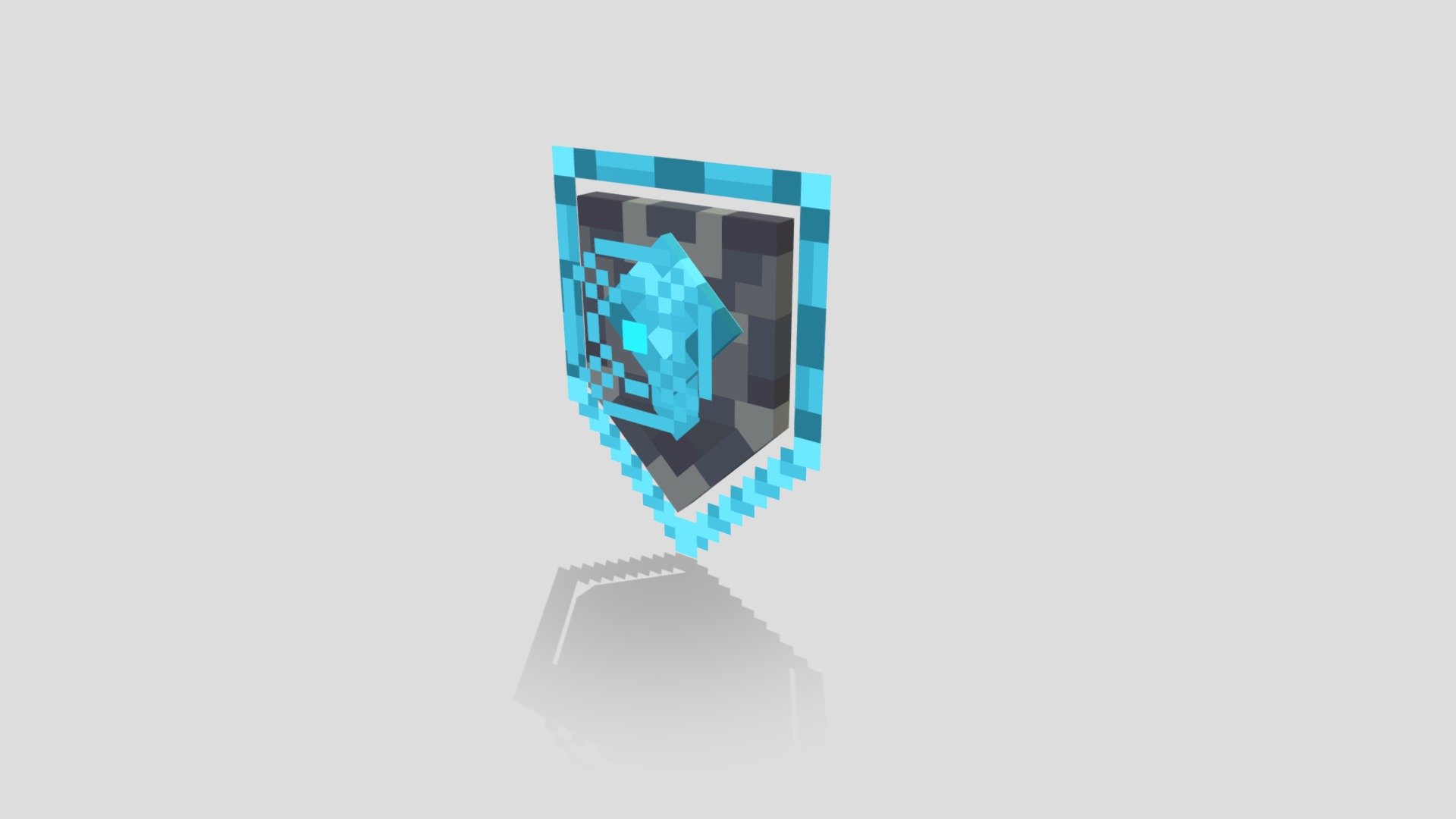 Cyber shield - 3D model by Misti | MC (@yanay159) [f2d5253] - Sketchfab