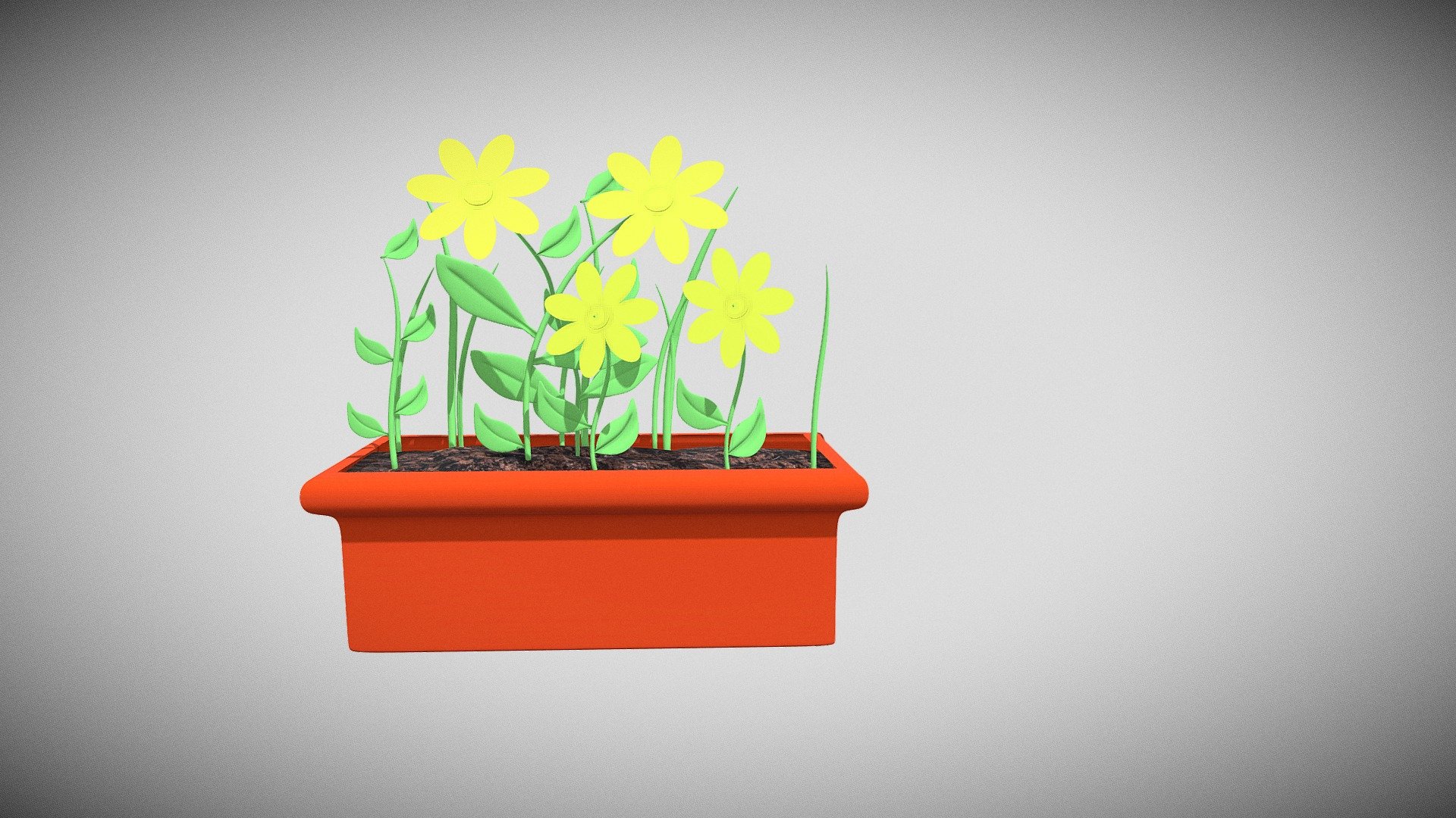Flower - 3D model by prratham (@prathamghuge612) [f2d5920] - Sketchfab