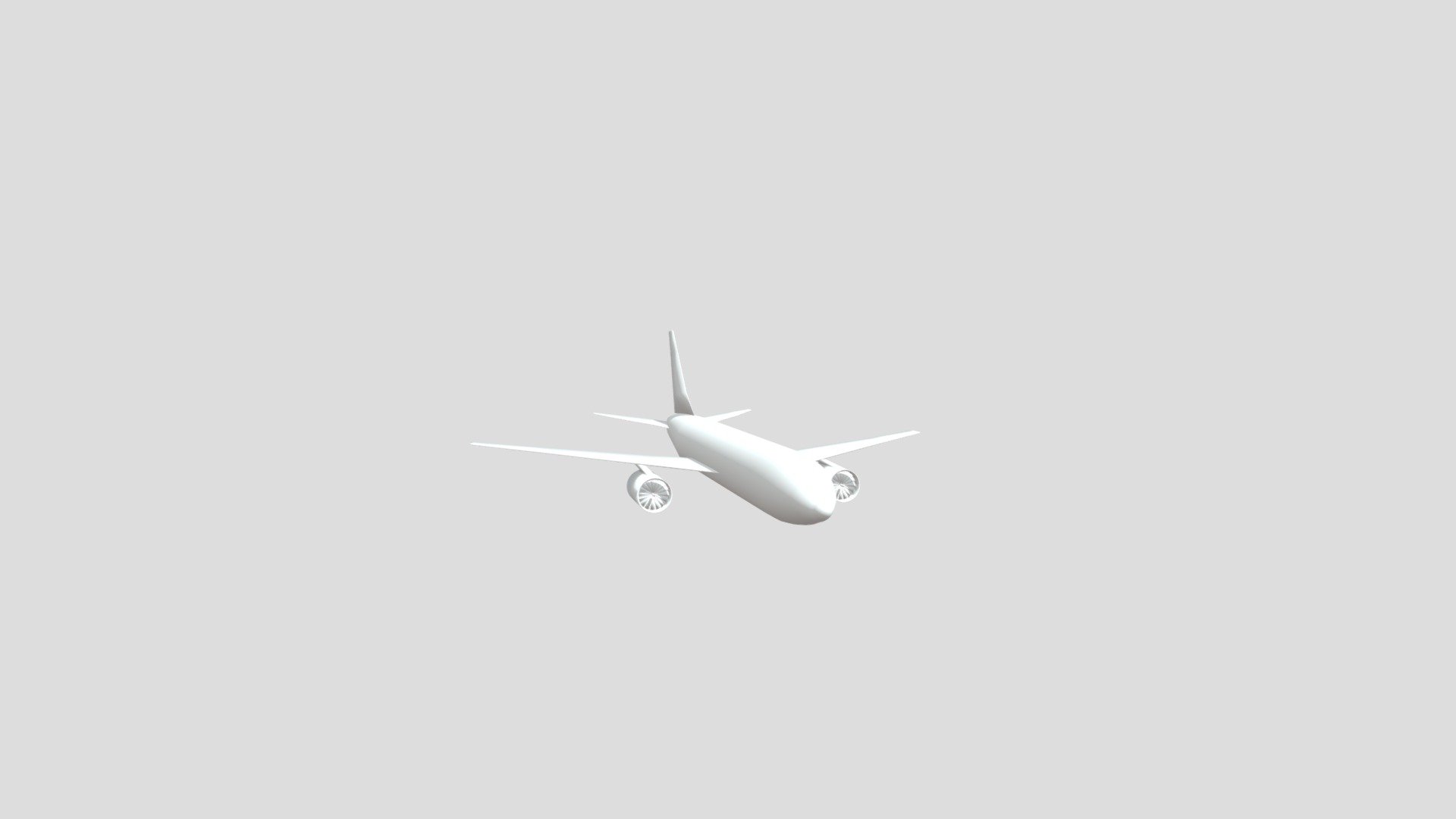 Blank Boeing-767 - Download Free 3D model by MATRIX (@matrixdev7589 ...
