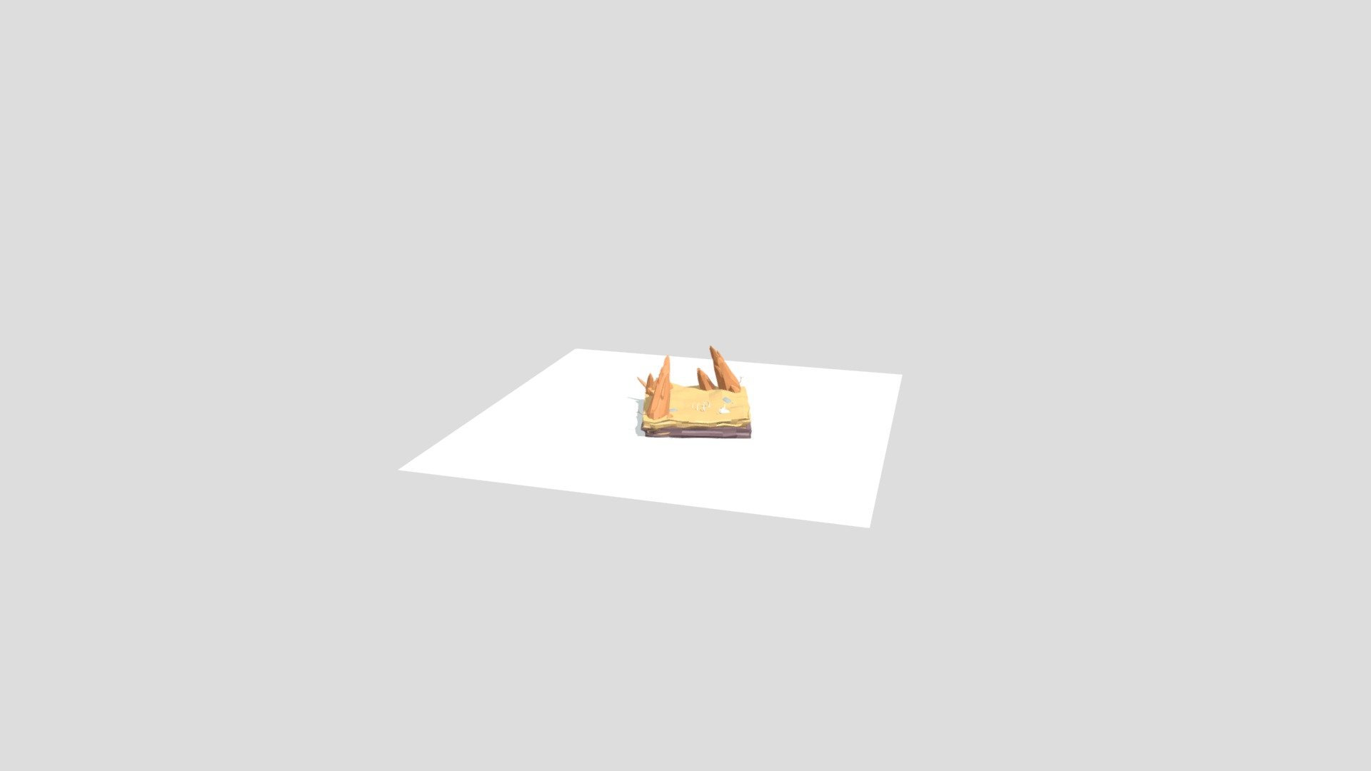 Low Poly Desert - 3D model by jackystarly [f2d61a5] - Sketchfab
