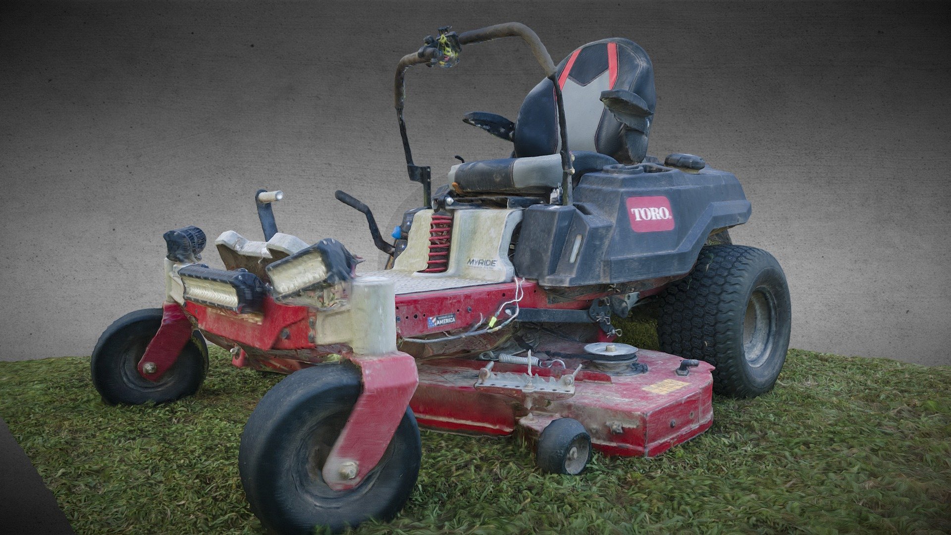Toro 50" TimeCutter Zero-Turn Mower (75755) - Buy Royalty Free 3D model ...