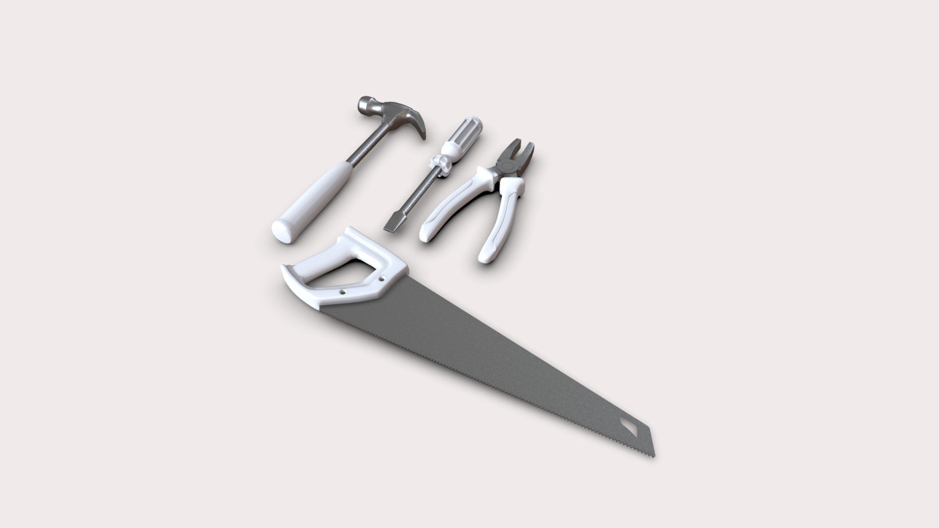 Herramientas - Hand Tools - Download Free 3D model by Andres Bonomi ...