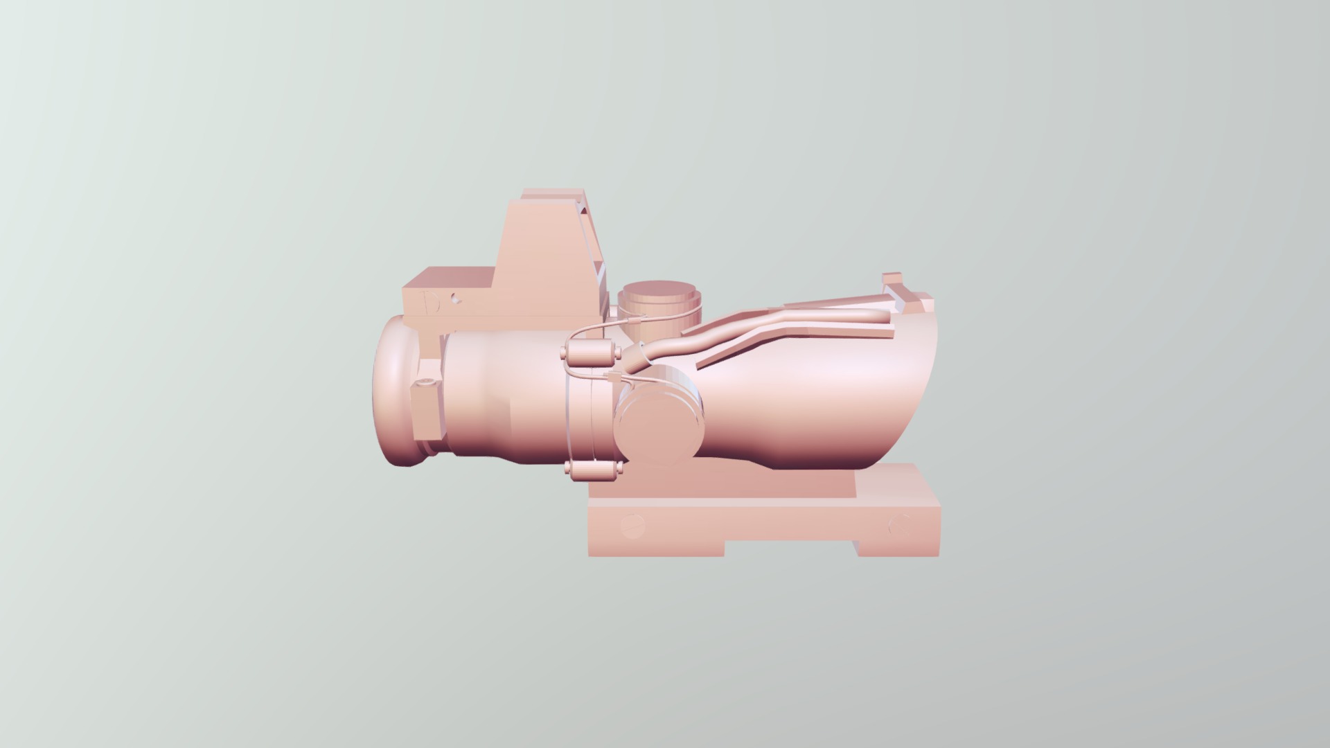 Acog Optic - 3D model by BebenTheSteben [f2db2e2] - Sketchfab