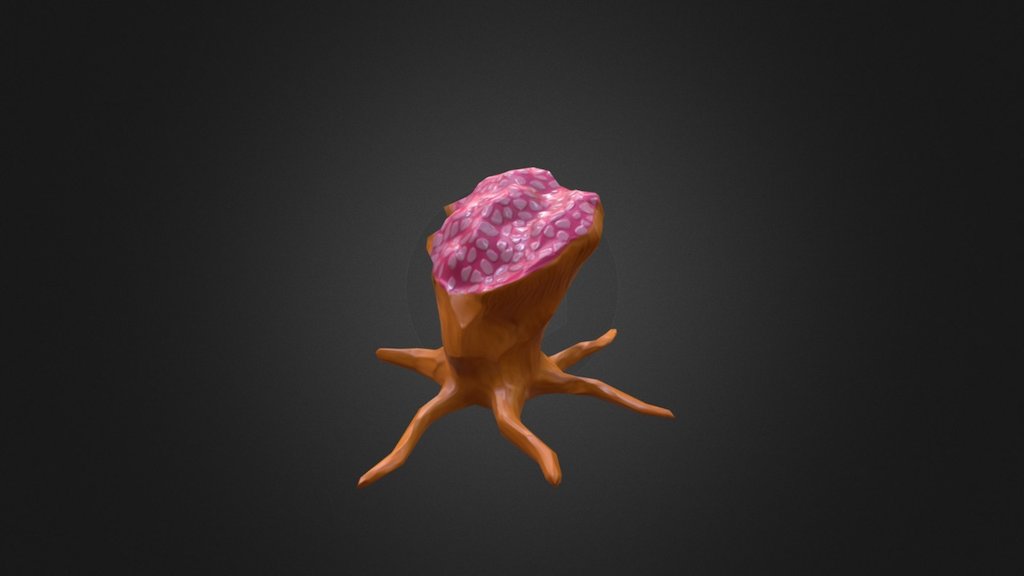 Low Poly - Alien Plant - 3D model by SelenaWells [f2db468] - Sketchfab
