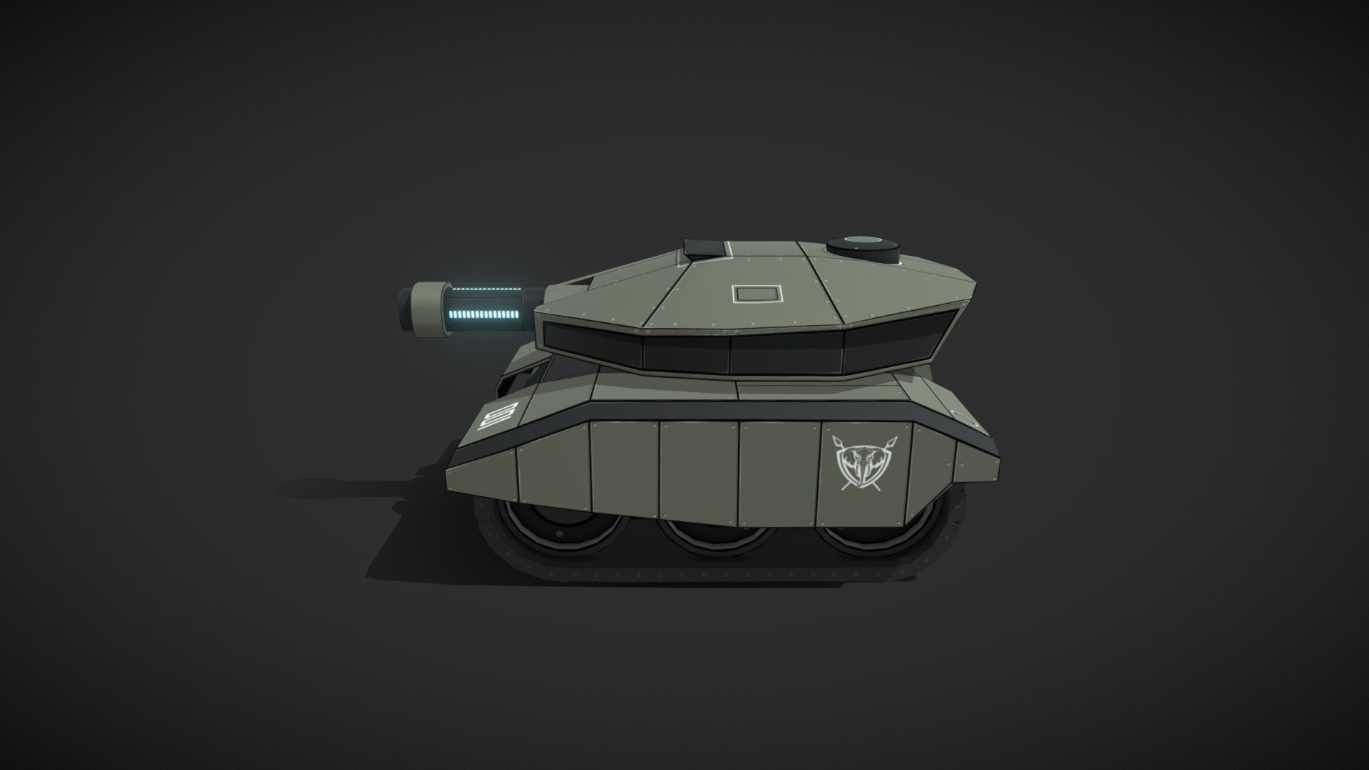Tank "Elephant" - 3D model by Alex Titunin (@tituninalex) [f2db80d ...