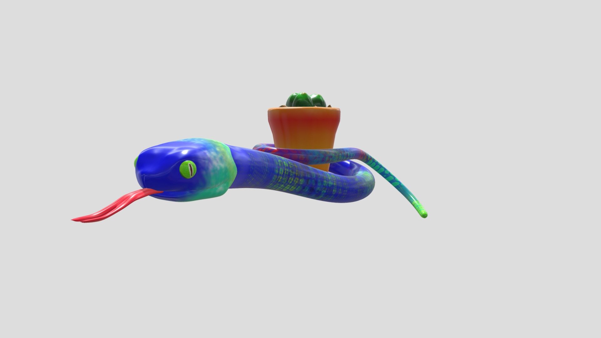 Snake2 - Download Free 3D model by xk [f2dba01] - Sketchfab