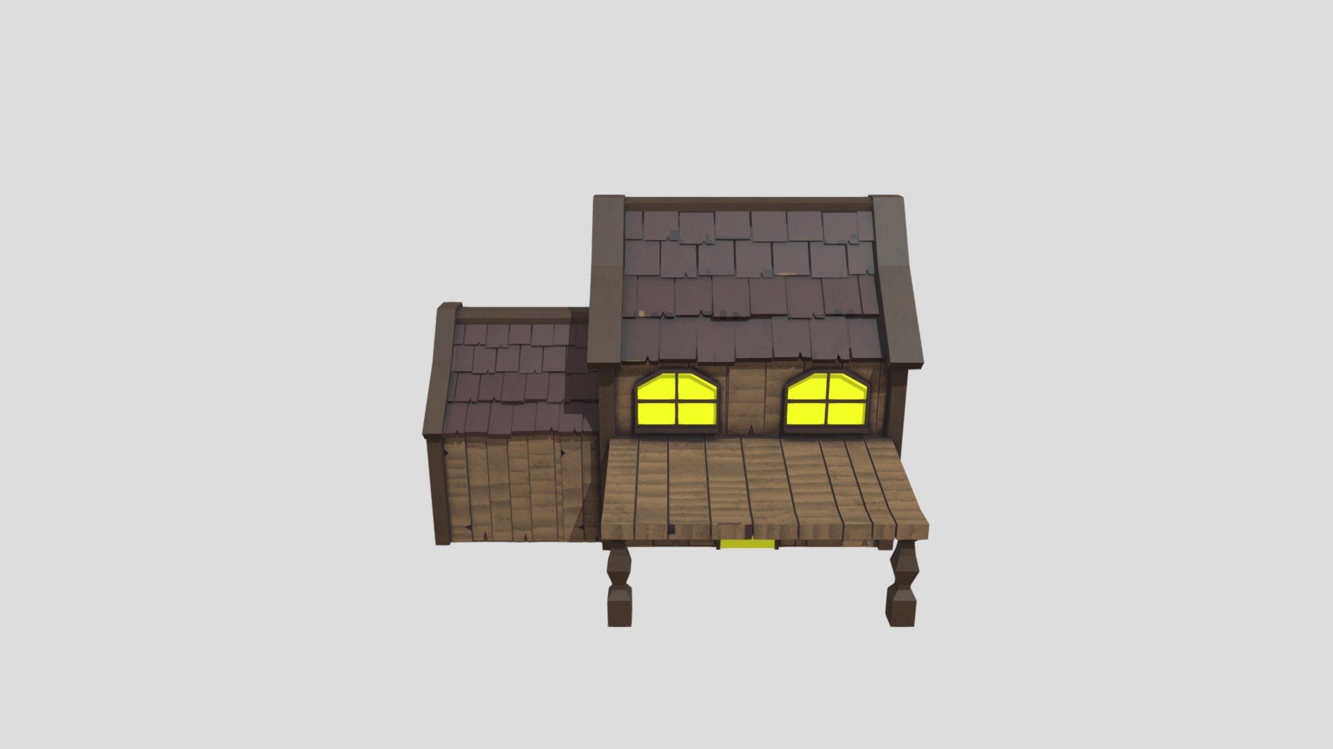 House Overhang - Download Free 3D model by Jonathan. B (@Spookee ...