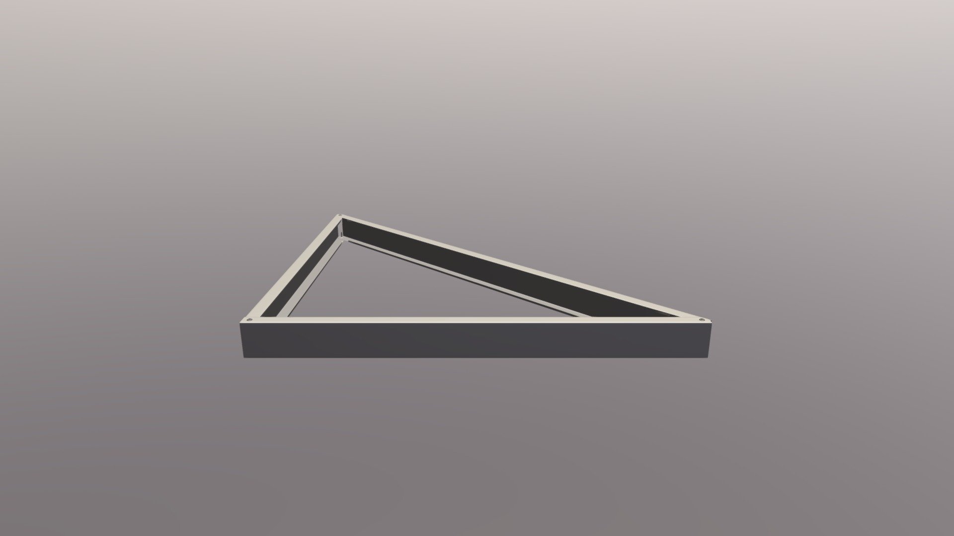 Triangle Steel Frame - 3D model by Ovaeda [f2dcfdc] - Sketchfab