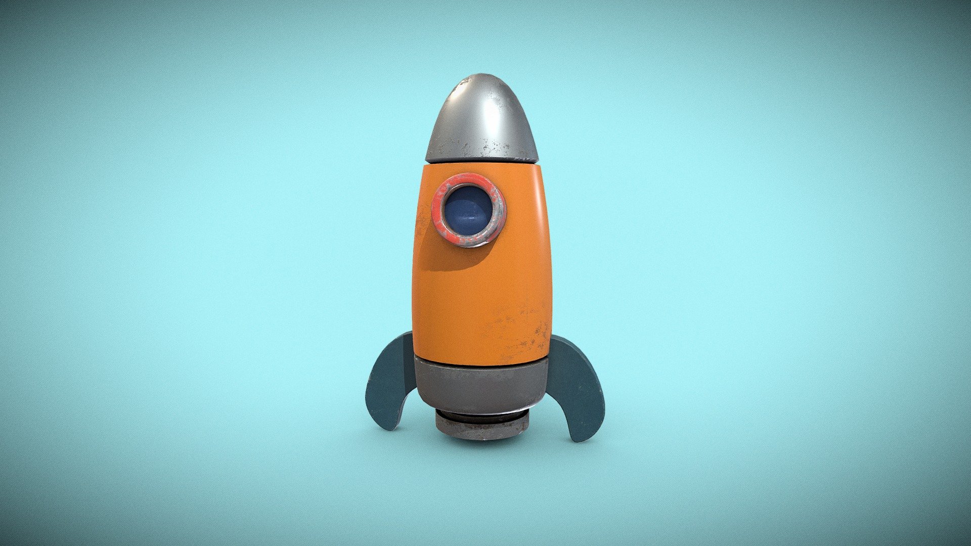 Rocket - Download Free 3D model by Damla Yagli (@ddamlayagli) [f2de8f6 ...