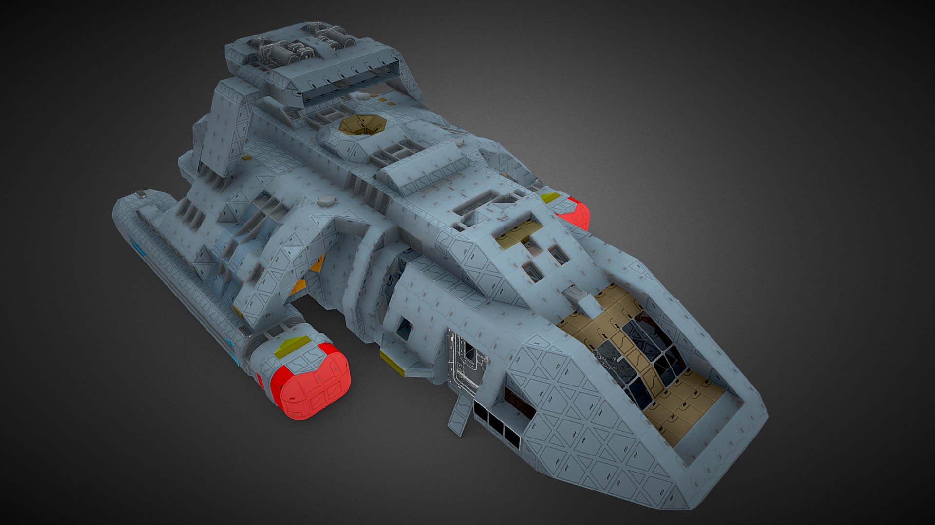 Runabout USS Colorado [Star Trek] ZEO - Download Free 3D model by ZEO ...