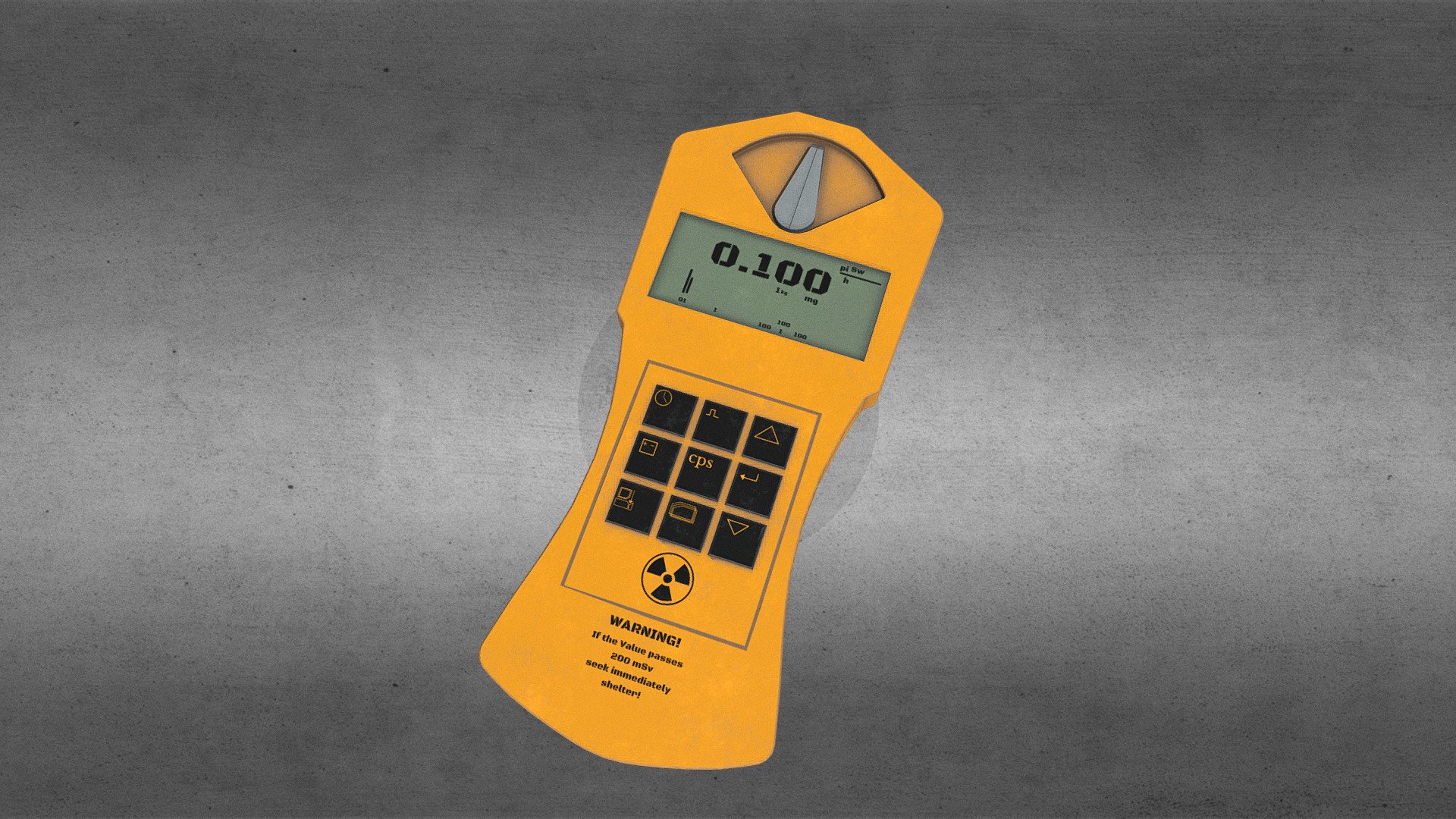 Geiger Counter - Buy Royalty Free 3D model by mc477 [f2e0219 ...