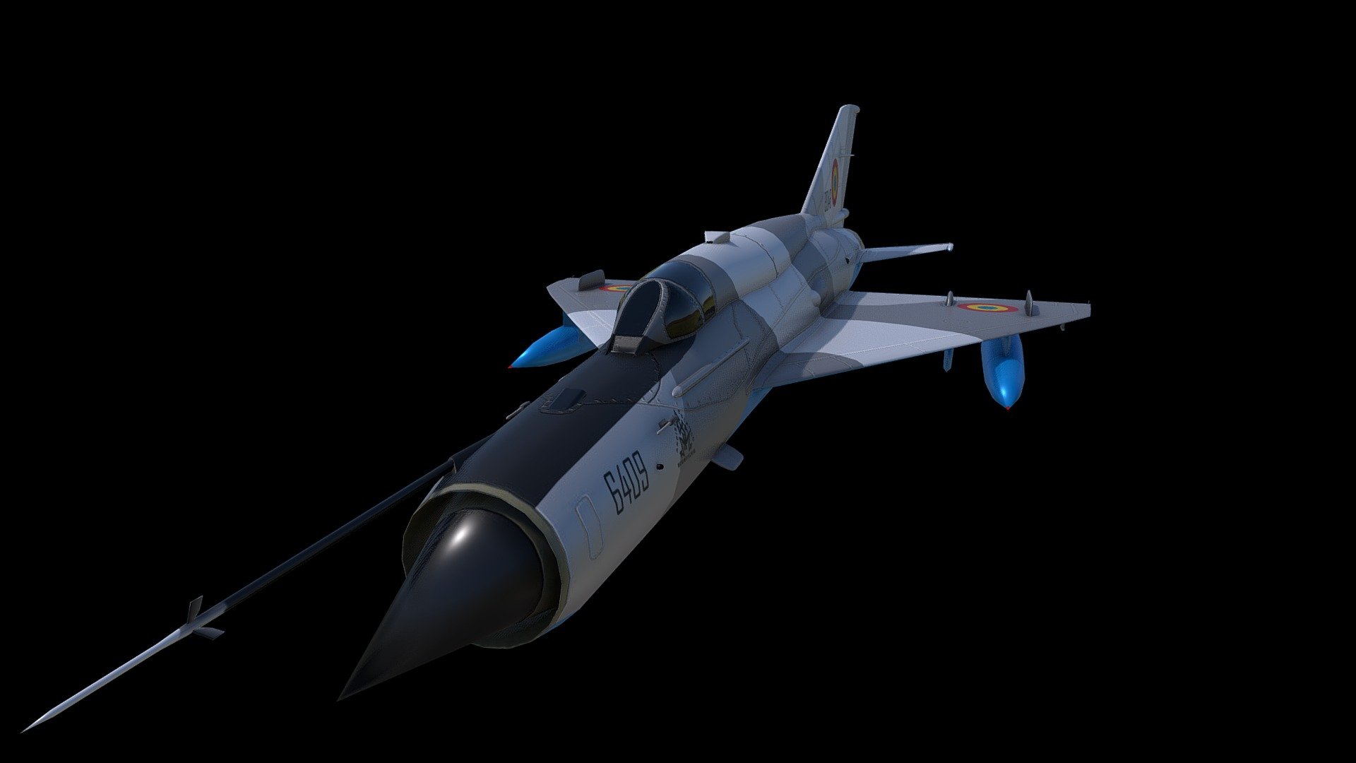 Mig-21 - 3D model by calci8 [f2e2649] - Sketchfab